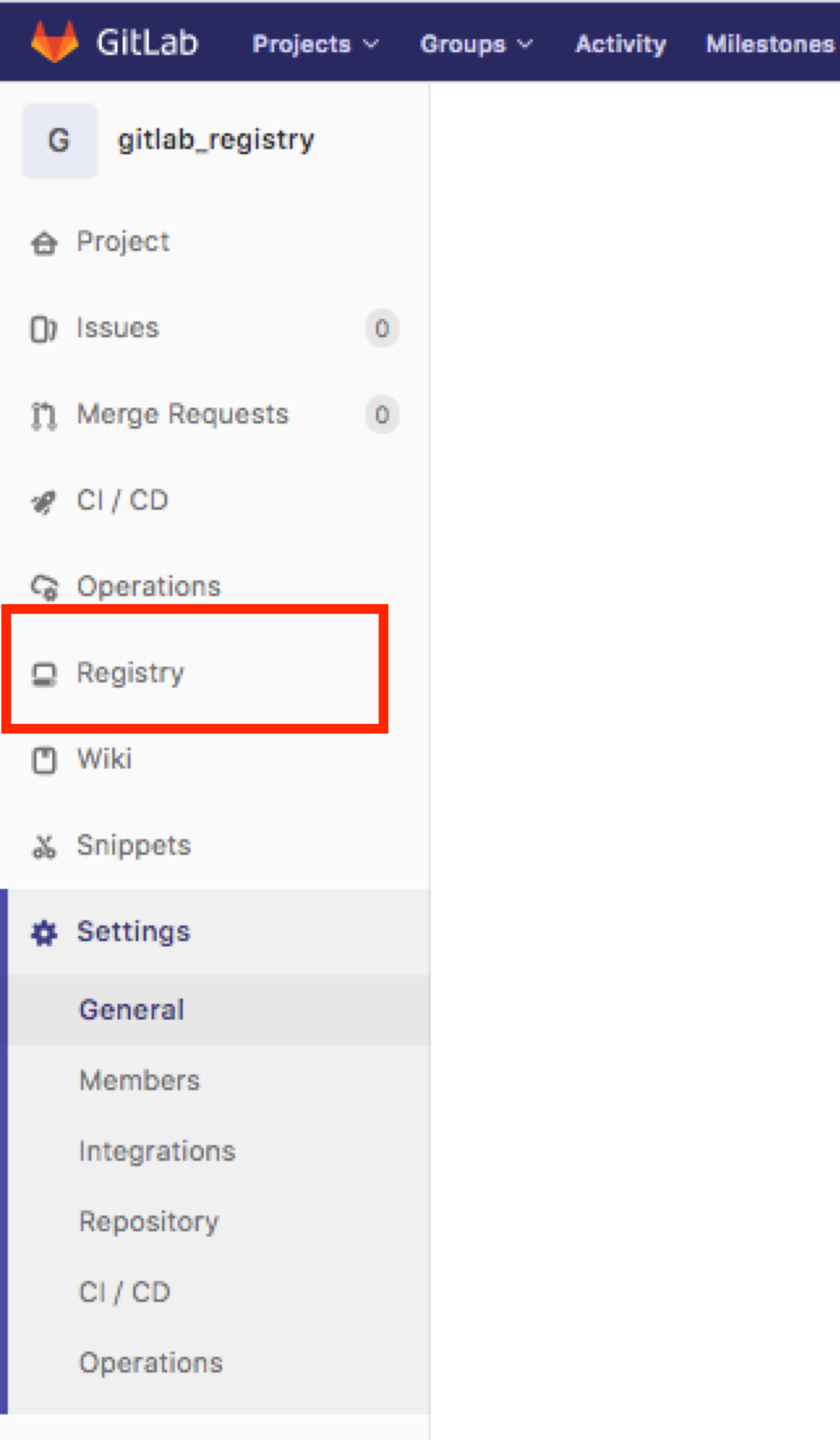 ACTIVATION DU CONTAINER REGISTRY DOCKER SUR GITLAB CE - EAZYTraining