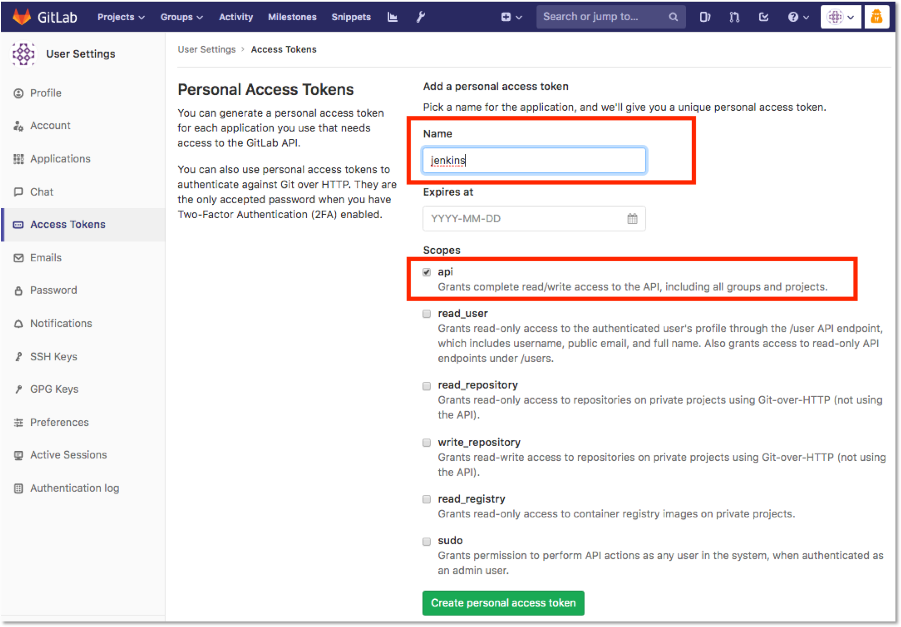 INTEGRATION CONTINUE AVEC GITLAB CE ET JENKINS - EAZYTraining