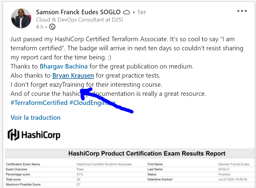 Terraform: Passez la certification Hashicorp Terraform Associate ...
