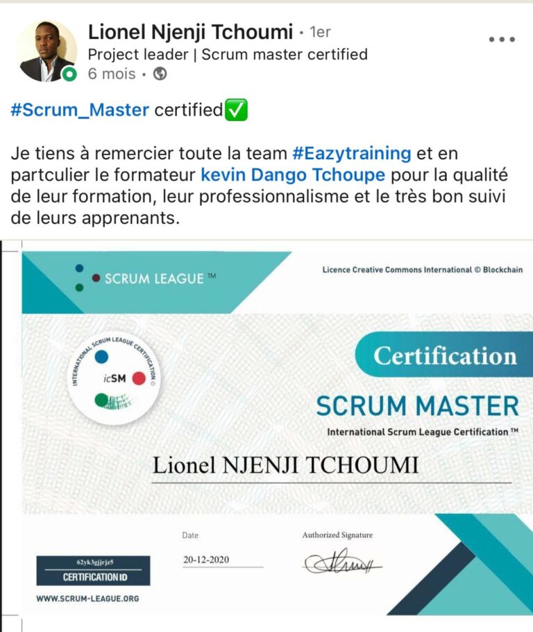 Catalogue de cours - EAZYTraining