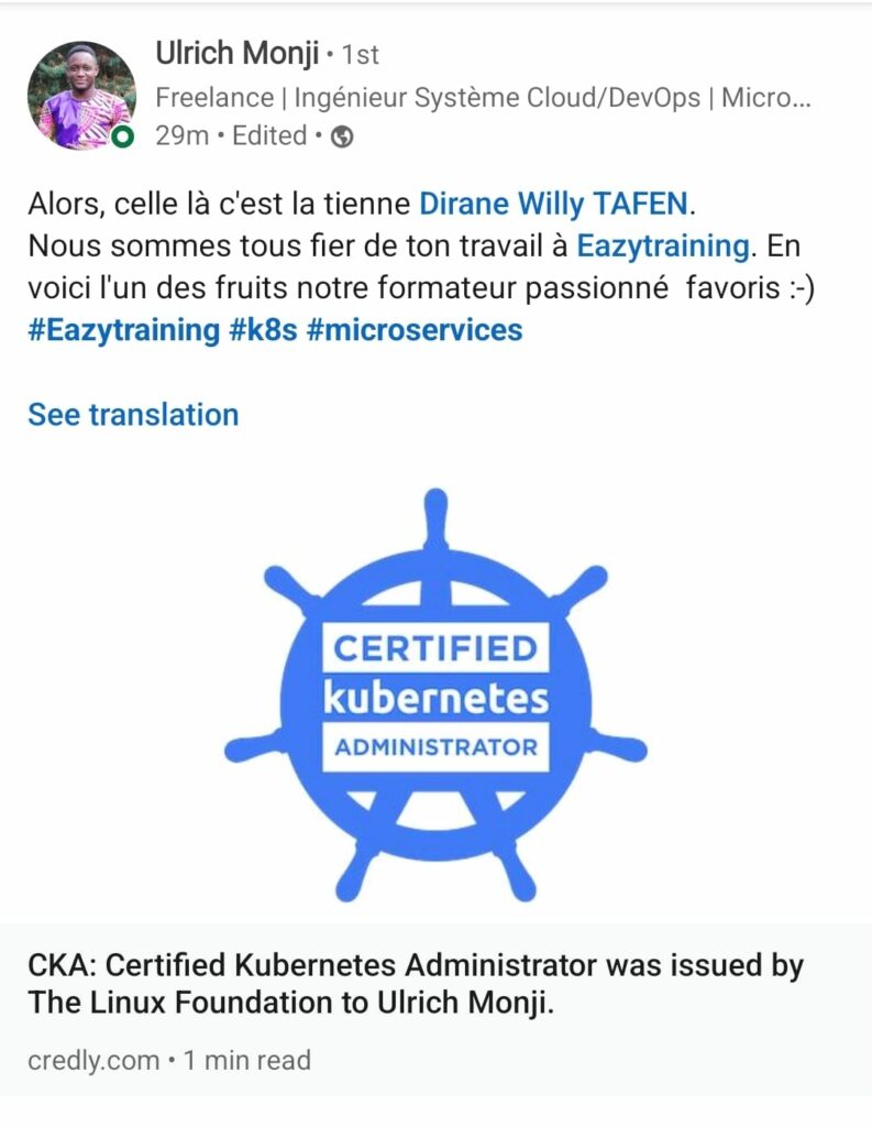 Catalogue de cours - EAZYTraining