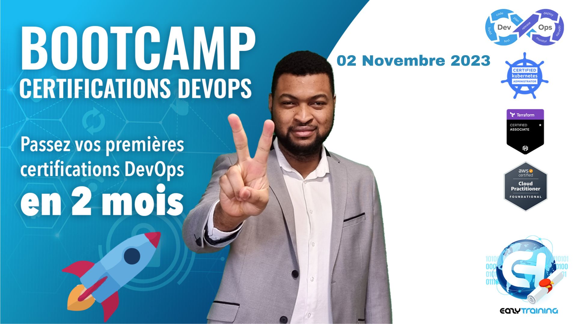 Bootcamp Certification DEVOPS - passez vos certifications DevOps en 02 mois - EAZYTraining